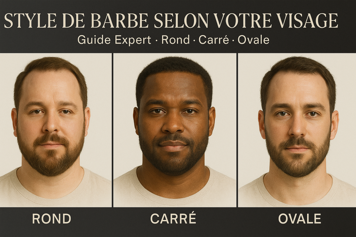 Style de Barbe Selon la Forme du Visage : Guide Complet - Barbier Privé